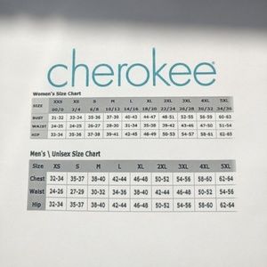 Cherokee | Pants & Jumpsuits | Nwt Cherokee Unisex Scrub Pant Green ...